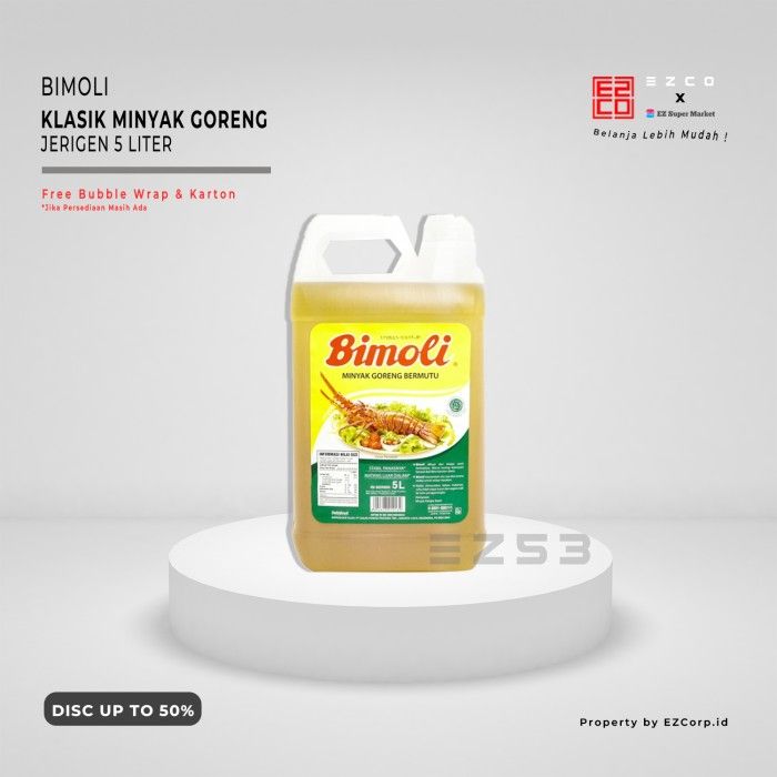 BIMOLI MINYAK GORENG PREMIUM KEMASAN JERIGEN 5 LITER | Lazada Indonesia