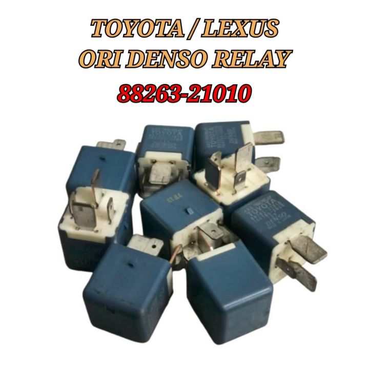 Relay Denso 88263-21010 Toyota Estima Alphard Vellfire Camry Harrier ...