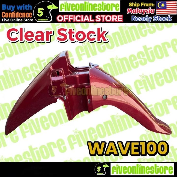 CLEAR STOCK! Front Fender Mudguard Original HONDA EX5 C1 CLASS WAVE100 ...