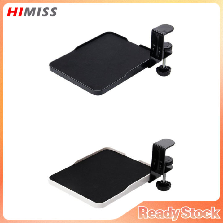 Mouse Tray Clamp Extended Rotating Platform Tray Under Desk Mouse ...