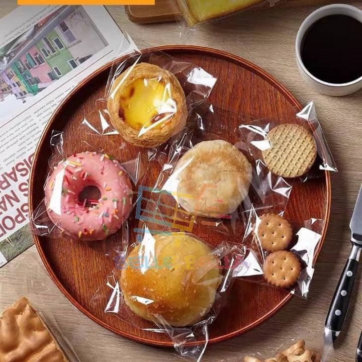 TRANSPARENT CLEAR COOKIES CANDY SELF ADHESIVE PLASTIC PACK TREAT ...