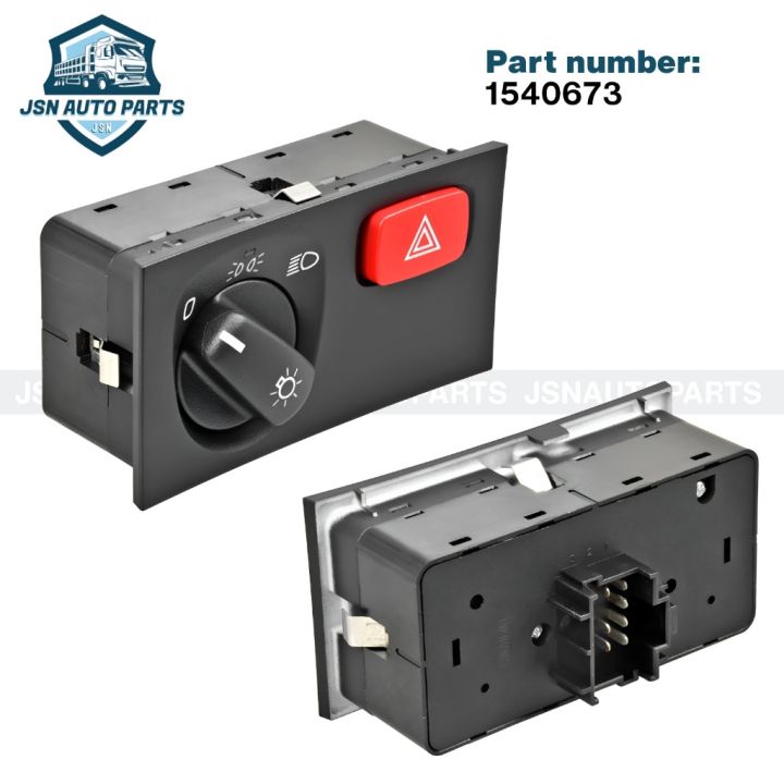 SCANIA R / P Series Head Lamp Headlight Switch Foglamp Switch Hazard ...