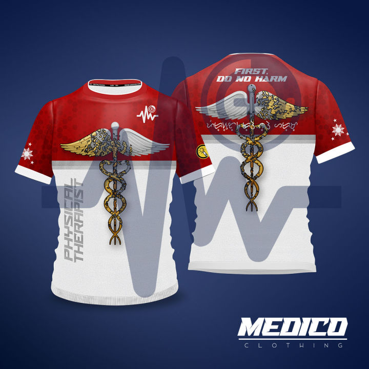 Medical Shirts Physical Therapist V1 MediCo Clothing Tshirt Full ...