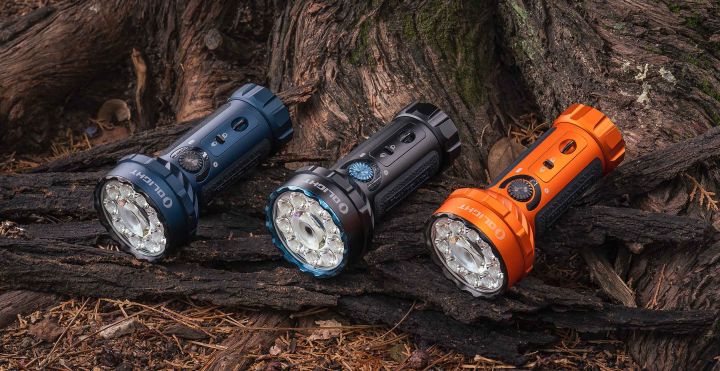Olight newest Marauder Mini Blue Nightwolf Powerful Led Flashlight ...