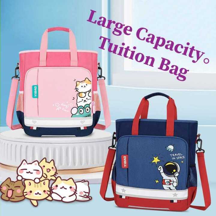 (Ready Stock) Beg Sekolah Tuisyen Wear-resistant canvas Tuition Bag ...
