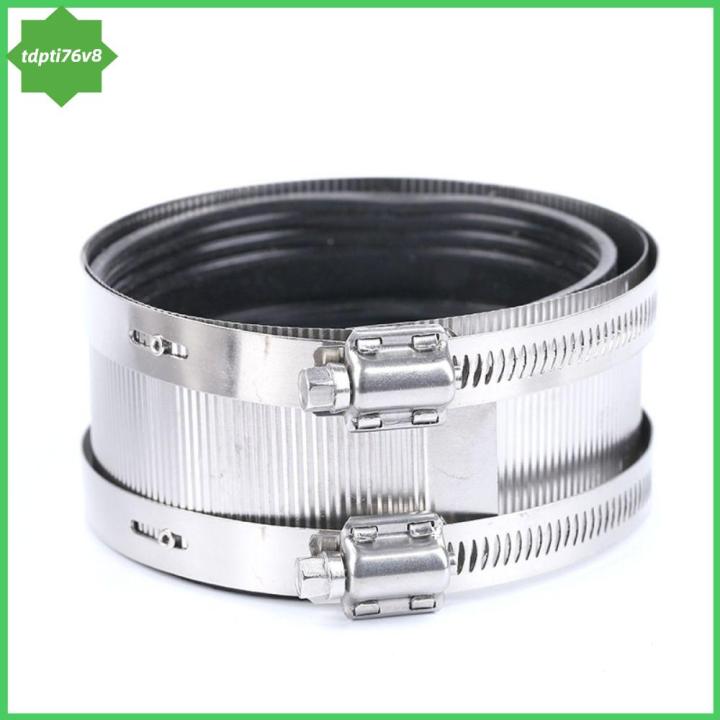 TDPTI76V8 With Stainless Steel Clip Pipe Connector Round Hoop Stainless ...