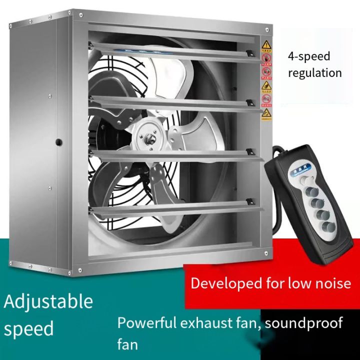 Adjustable speed exhaust fan, powerful silent exhaust fan, negative ...