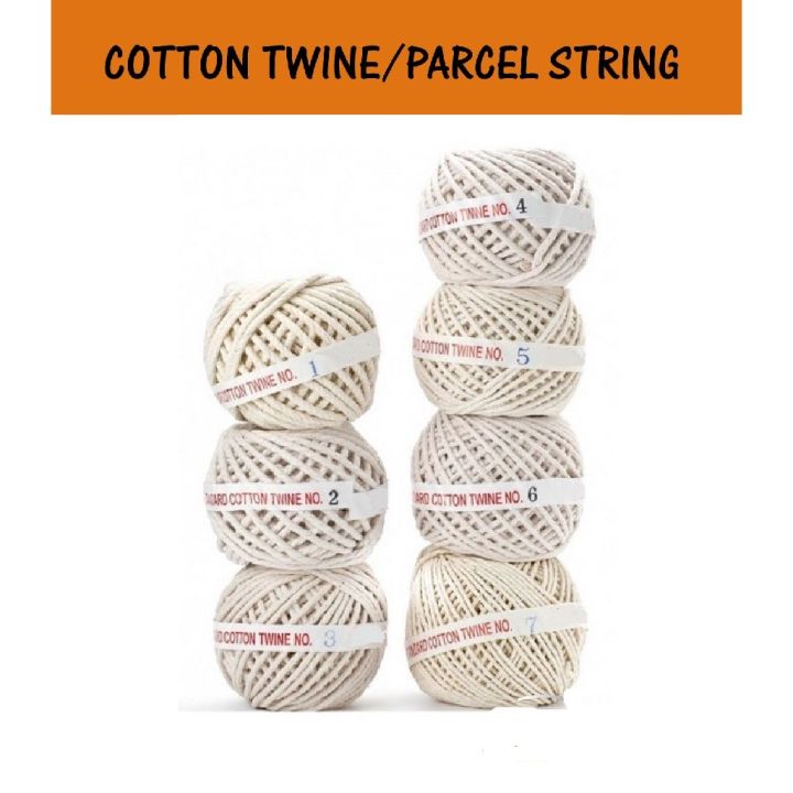 Cotton Twines / Parcel String ( 7 sizes ) | Lazada