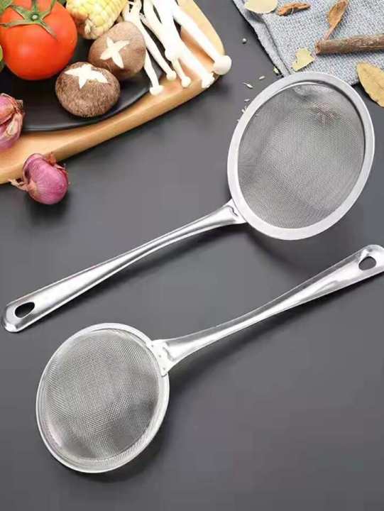 Skimmer Colander Stainless Steel Oil Sieve Strainer | Lazada PH