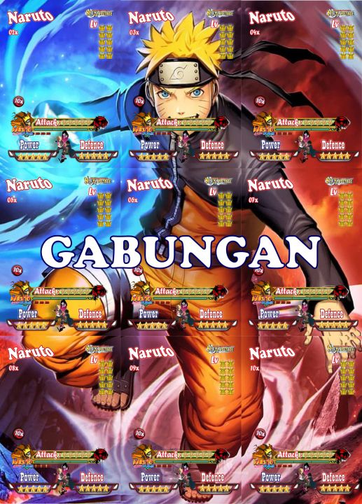 KARTU NARUTO / /KAREU NARUTO X BORUTO /KARTU X GABUNGAN / KARTU NARUTO ...