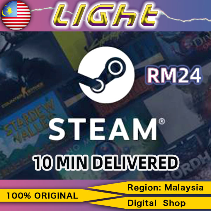 Steam Wallet Code MALAYSIA RM24 Steam Gift Card Malaysia Steam Wallet ...