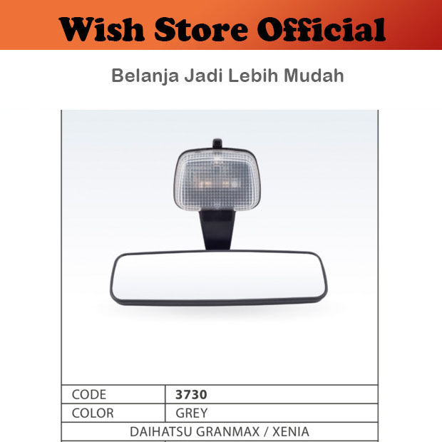 [PCS] Kaca Spion Dalam Kabin Tengah Mirror Interrior Xenia / Gran Max ...