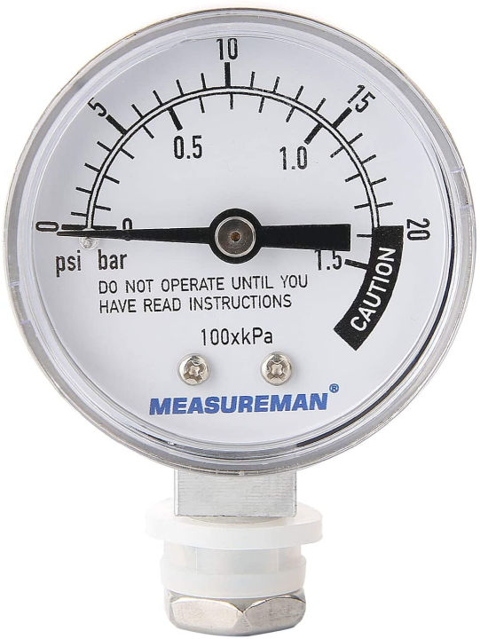 MEASUREMAN Stainless Steel Pressure Cooker Gauge, Pressure Canner Gauge ...