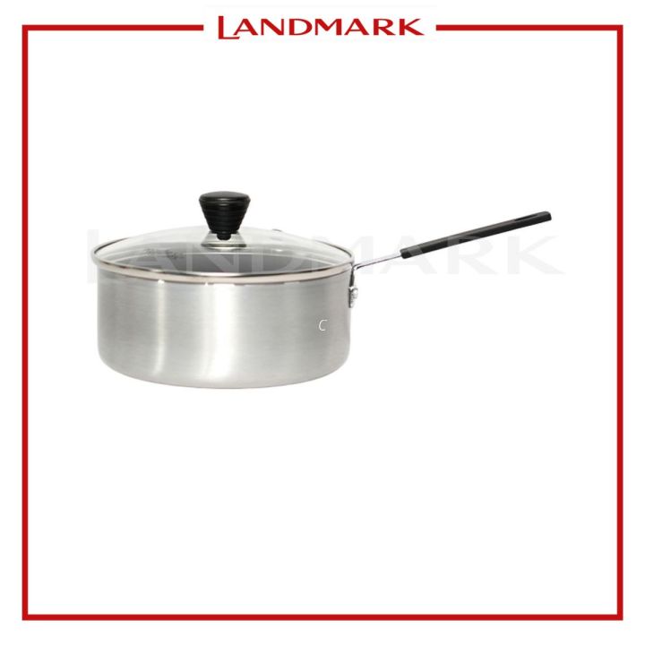 Masflex Non-stick Mini Sauce Pan 16cm with Glass Lid | Lazada PH