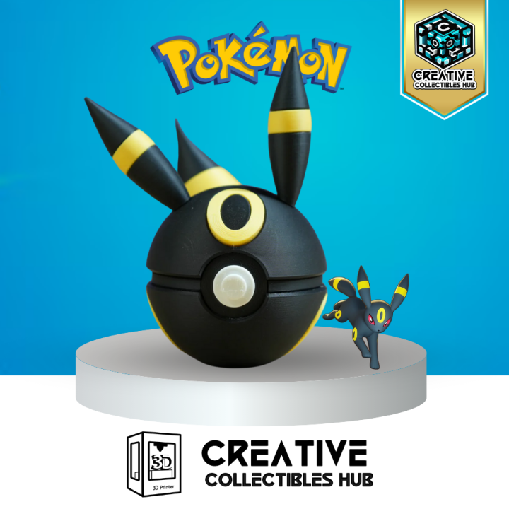 Umbreon Pokemon Ball (3D PRINTING) | Lazada PH