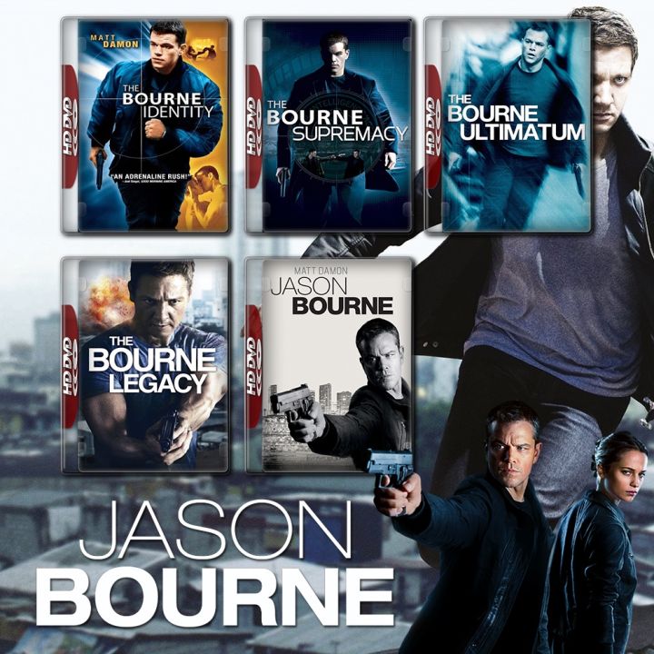 The Bourne ภาค 1-5 DVD Master พากย์ไทย | Lazada.co.th