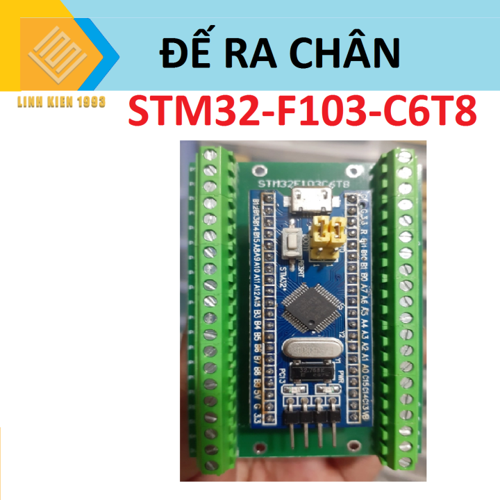 Đế ra chân stm32f103c8t6 , kít phát triển stm32f103c8t6 | Lazada.vn