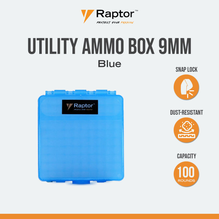 Raptor Case Utility Ammo Box 9mm for Tactical Gear | Raptor PH | Lazada PH