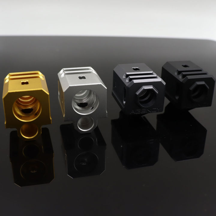 TZT 4Mm Ccw Agency Arms 417 Compensator For Airsoft Gbb Gel Blaster ...