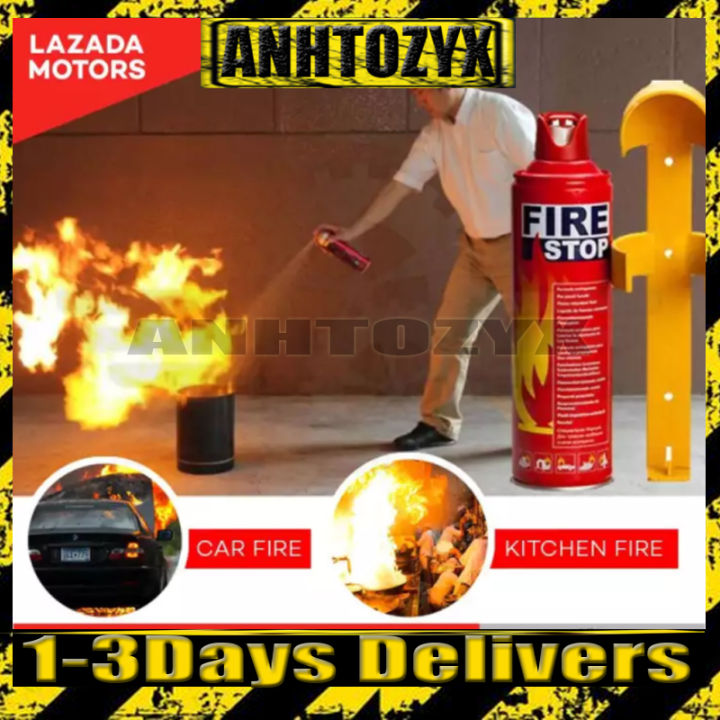 Original Portable Mini Car Stop Fire Extinguisher 500ML Special ...