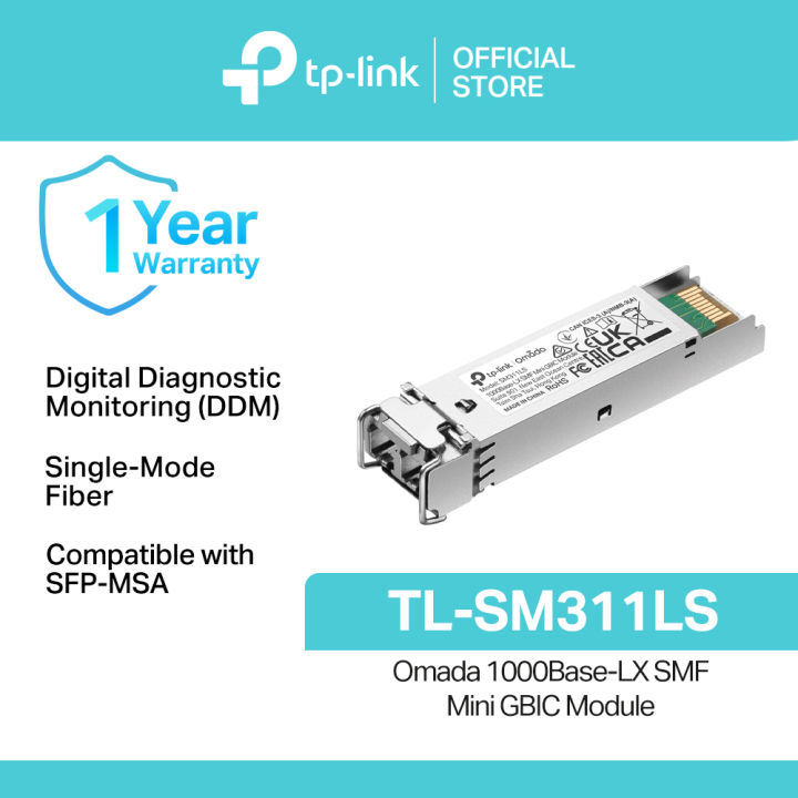 TP-Link TL-SM311LS MiniGBIC Module | Single-Mode Fiber | Ethernet ...