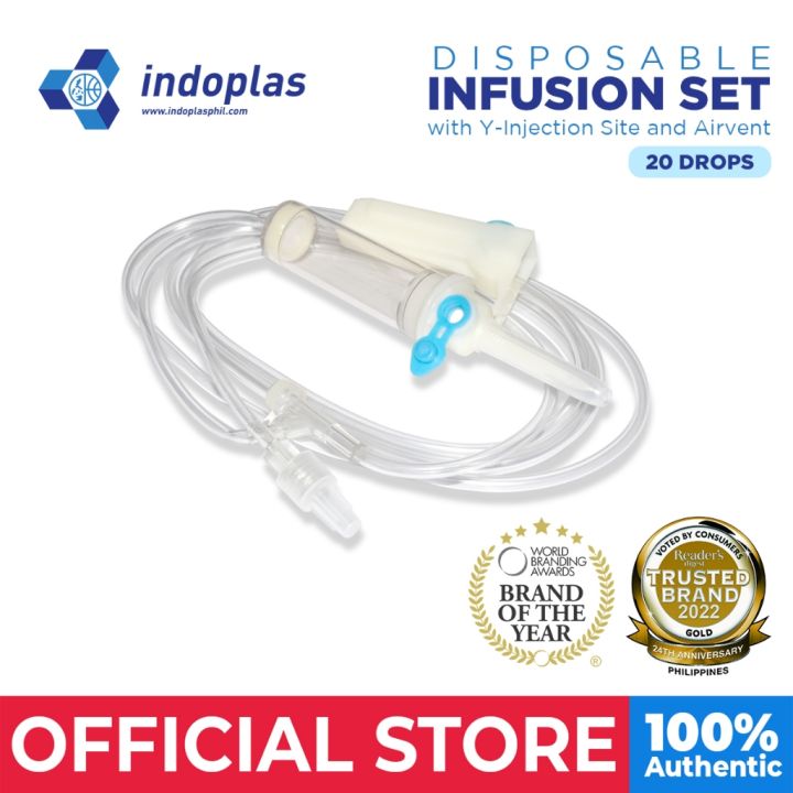 Indoplas Infusion Set - Macroset (20 Drops) 25 Pieces | Lazada Philippines