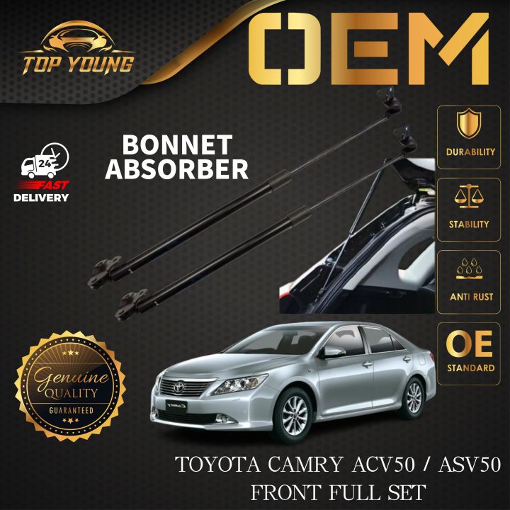 TOYOTA CAMRY ACV50 / ASV50 FRONT FULL SET BONNET ABSORBER QUALITY ...