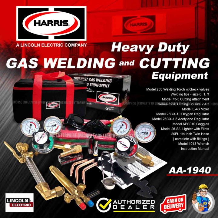 HARRIS EUROPE Heavy Duty Gas Welding and Cutting Equipment Cutting and ...