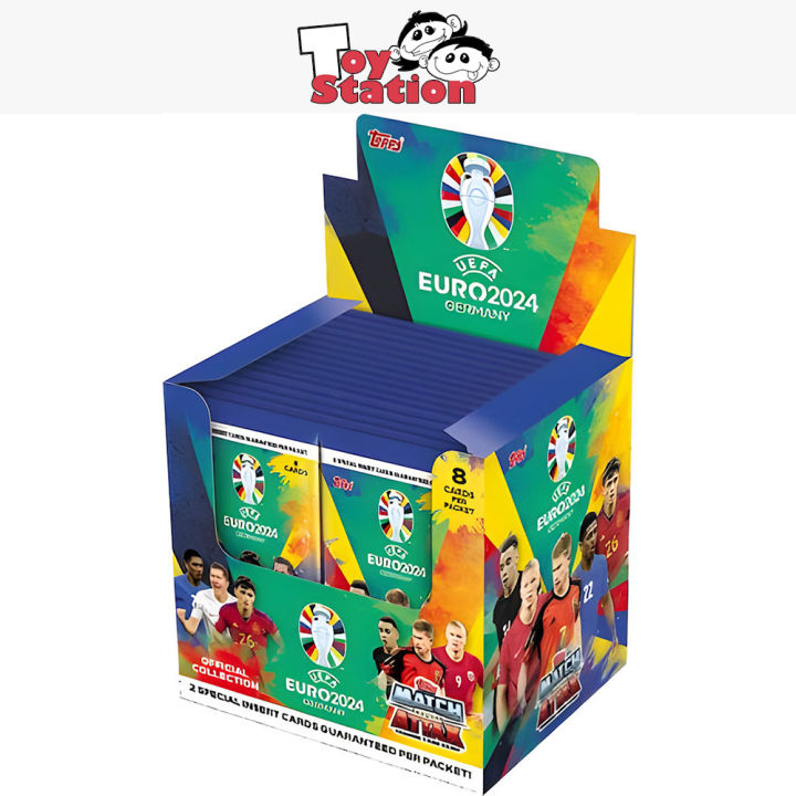 Topps Match Attax UEFA EURO 2024 GERMANY Sealed Booster Box (Box of 36 ...