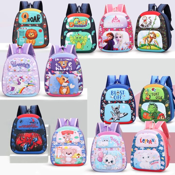 Children's 2023 New EVA Spider Man Cartoon Cute Kindergarten School Bag ...