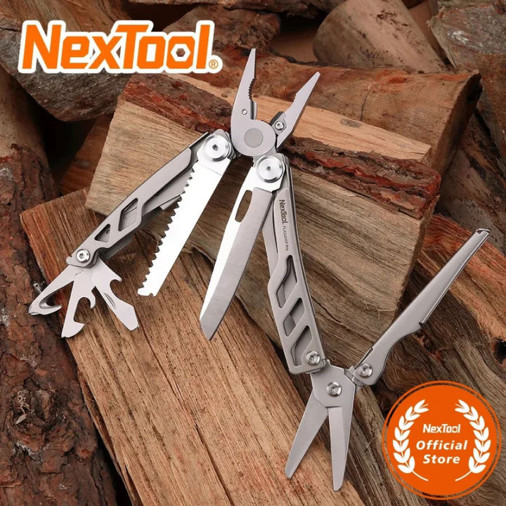 NexTool Flagship Pro 16 In 1 edc Multi tool Pliers Folding Tactical Pocket Camping Survival ...