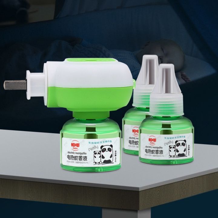 Electric Mosquito repeller with Water Anti-mosquito Liquid Plug-in Head ...