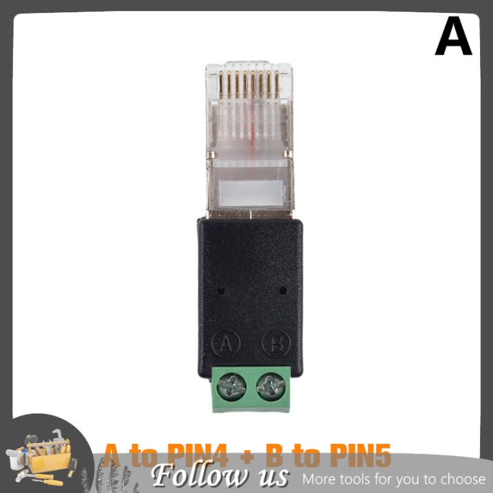 【fun】 Rj45 To Rs485 Converter Rj45 Terminal Adapter Rj45 To Rs485