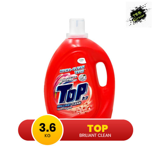 Top Brilliant Clean Liquid (Red) 3.6kg | Lazada