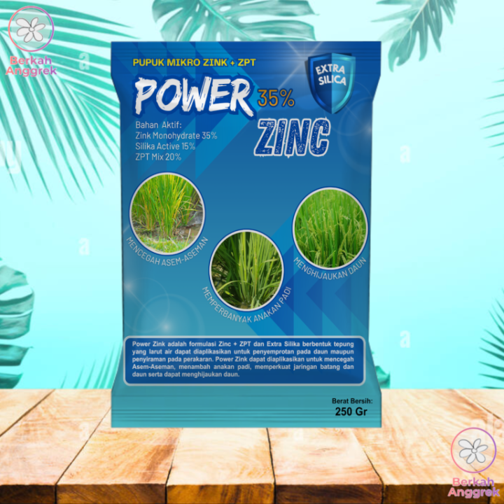 Power Zink 250 Gram Zinc Silika ZPT Mengatasi Asem Aseman Memperbanyak ...