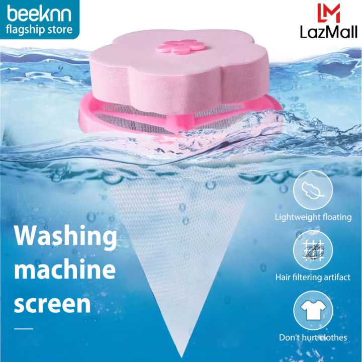 Beeknn Washing Machine Float Filter Mesh Bag Creative Plum-shaped ...