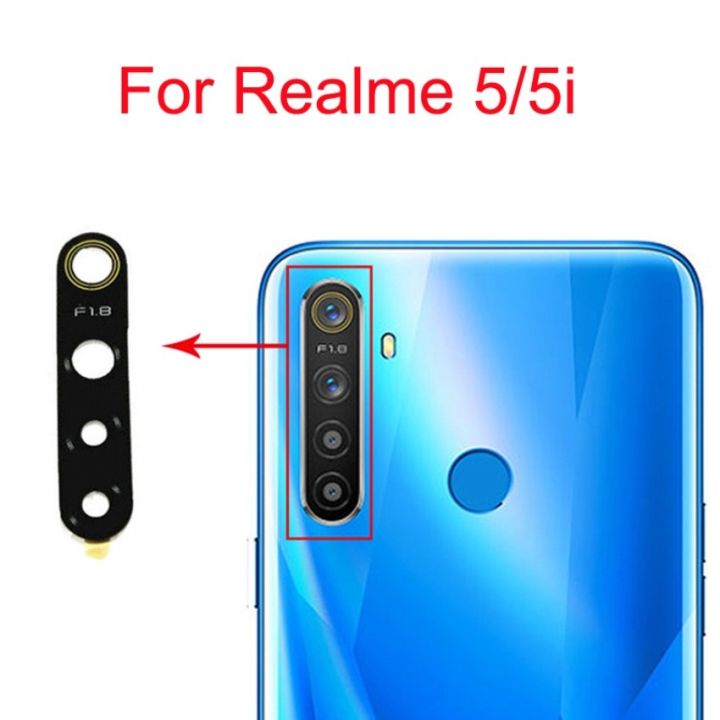 Back Camera Glass Lens For Realme 5 5i 6 6i 7 7i With Adhesive Sticker ...