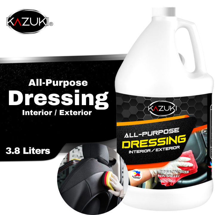 Kazuki All-Purpose Dressing Long-Lasting Shine, Safe for All Vehicles ...