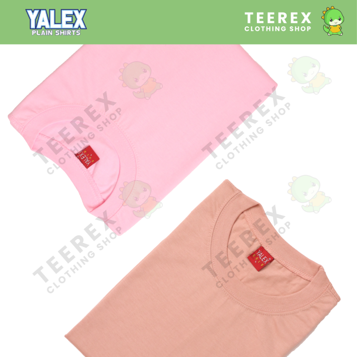 YALEX PLAIN SHIRT (RED LABEL) PINK PEACH | Lazada PH