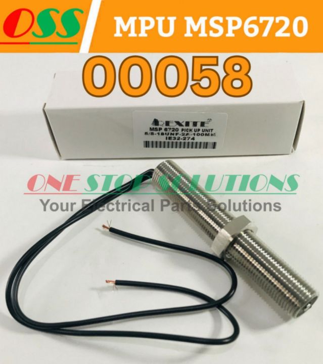 MPU MSP 6720 MSP6720 MAGNETIC PICK UP UNIT SPEED SENSOR SWITCH RPM ...