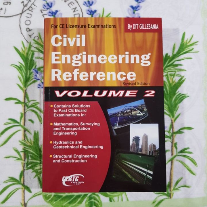 Civil Engineering Reference volume 2 By DIT Gillesania | Lazada PH