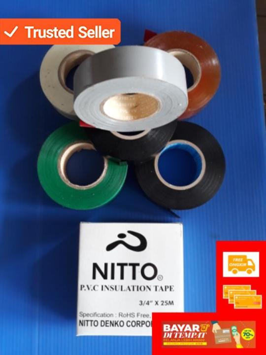 Solasiban Nitto Hitam. Putih Abu2 Hijau Dan Tranparan Made In Taiwan ...