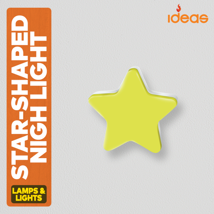 IDEAS Night Lights: Mini LED Star Sensor Light Christmas Giveaway Gift ...
