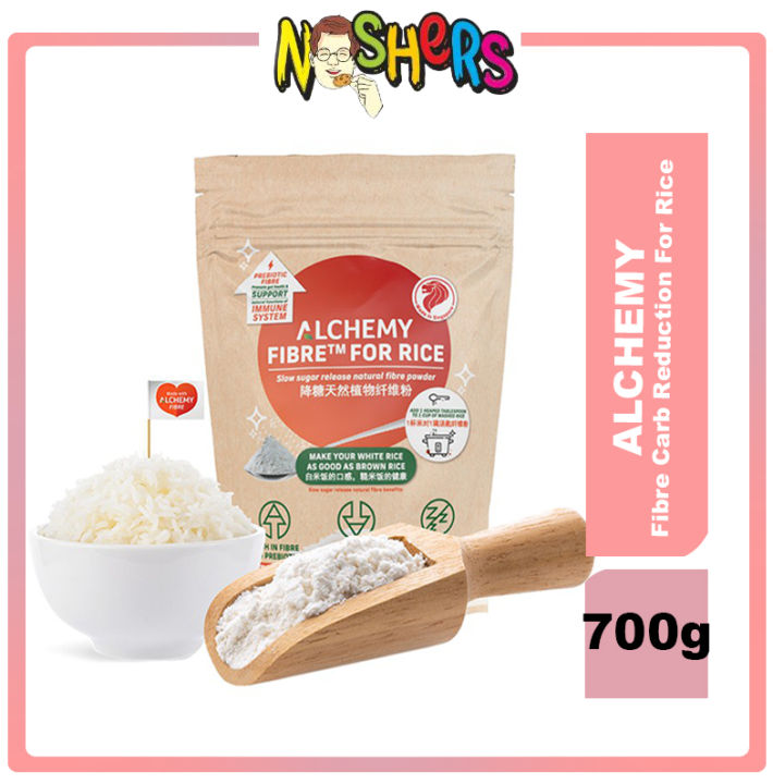 Noshers Alchemy Fibre™️ For Rice Slow Sugar Release Natural Fibre ...