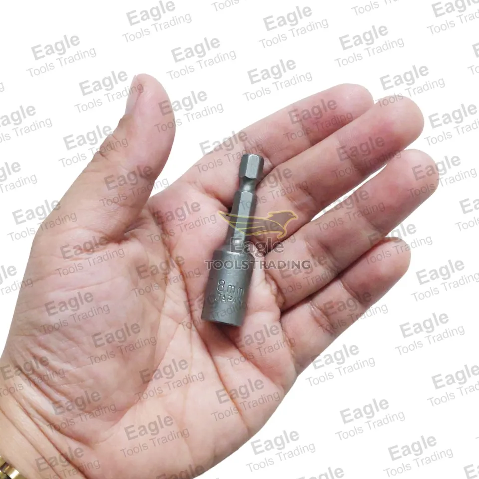 8mm Hex Socket 8mm 10mm Socket Bit | 65mm Length | Magnetic Hex Shank ...