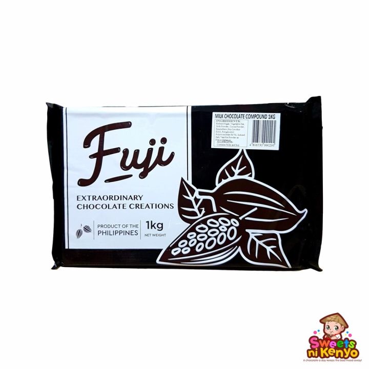 Fuji Milk Chocolate / Semi Sweet / Dark Bittersweet Chocolate Bar 1kg ...