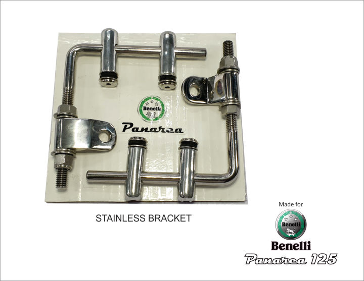 Benelli Panarea 125 Stainless Windshield Bracket Only | Lazada PH