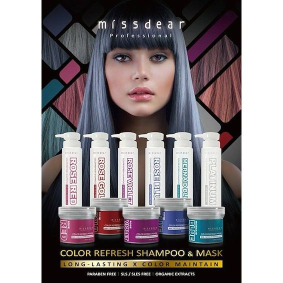 Miss Dear Color Refresh Shampoo and Mask | Lazada Singapore