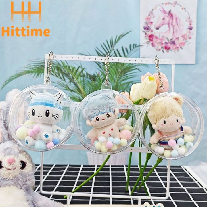 สามารถแขวนได้ผ้าพลัฌแบบใส10แพ็คของ Hittime ออกไปในการจัดเก็บกระเป๋าเด็กกระเป๋าตุ๊กตาผ้าฝ้าย ...
