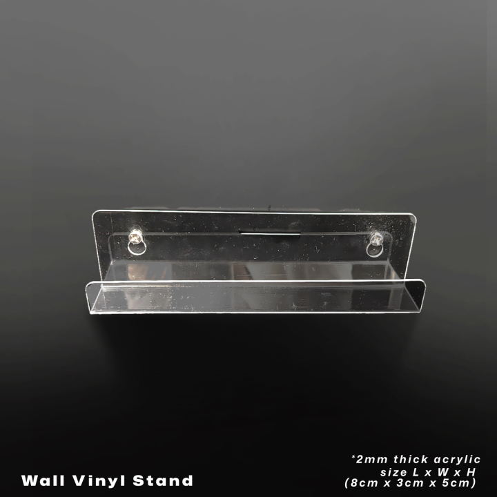 Acrylic Clear Wall Vinyl Stand | Lazada PH